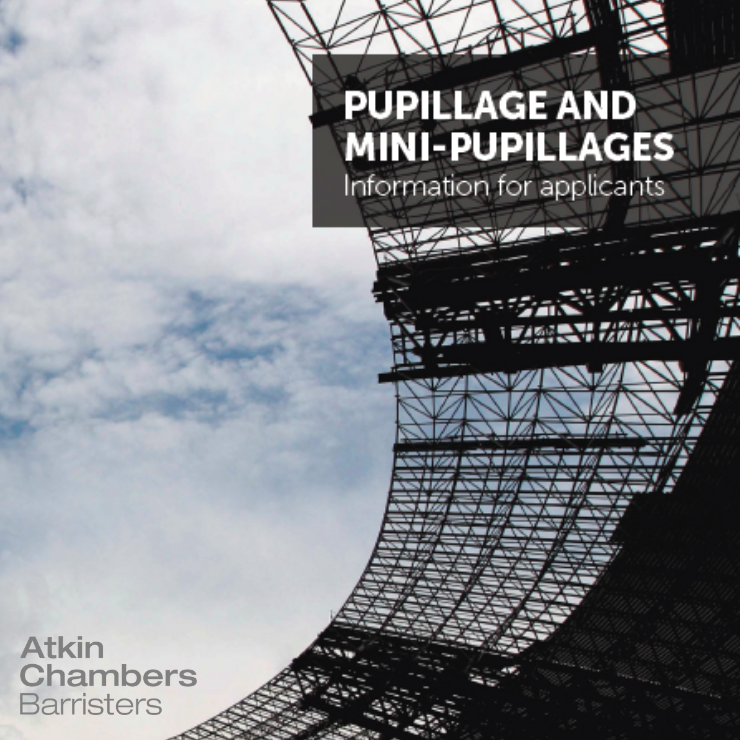 Pupillage applications for Atkin Chambers open on 29 September 2018 ...