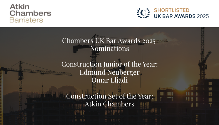 Three Nominations for Atkin Chambers at the Chambers UK Bar Awards 2025 ...